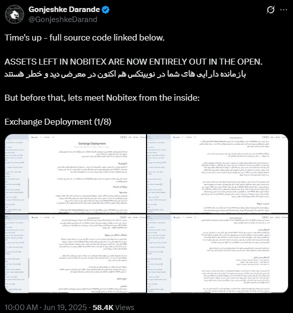 Why didn’t anyone profit from Iran’s Nobitex exchange hack?